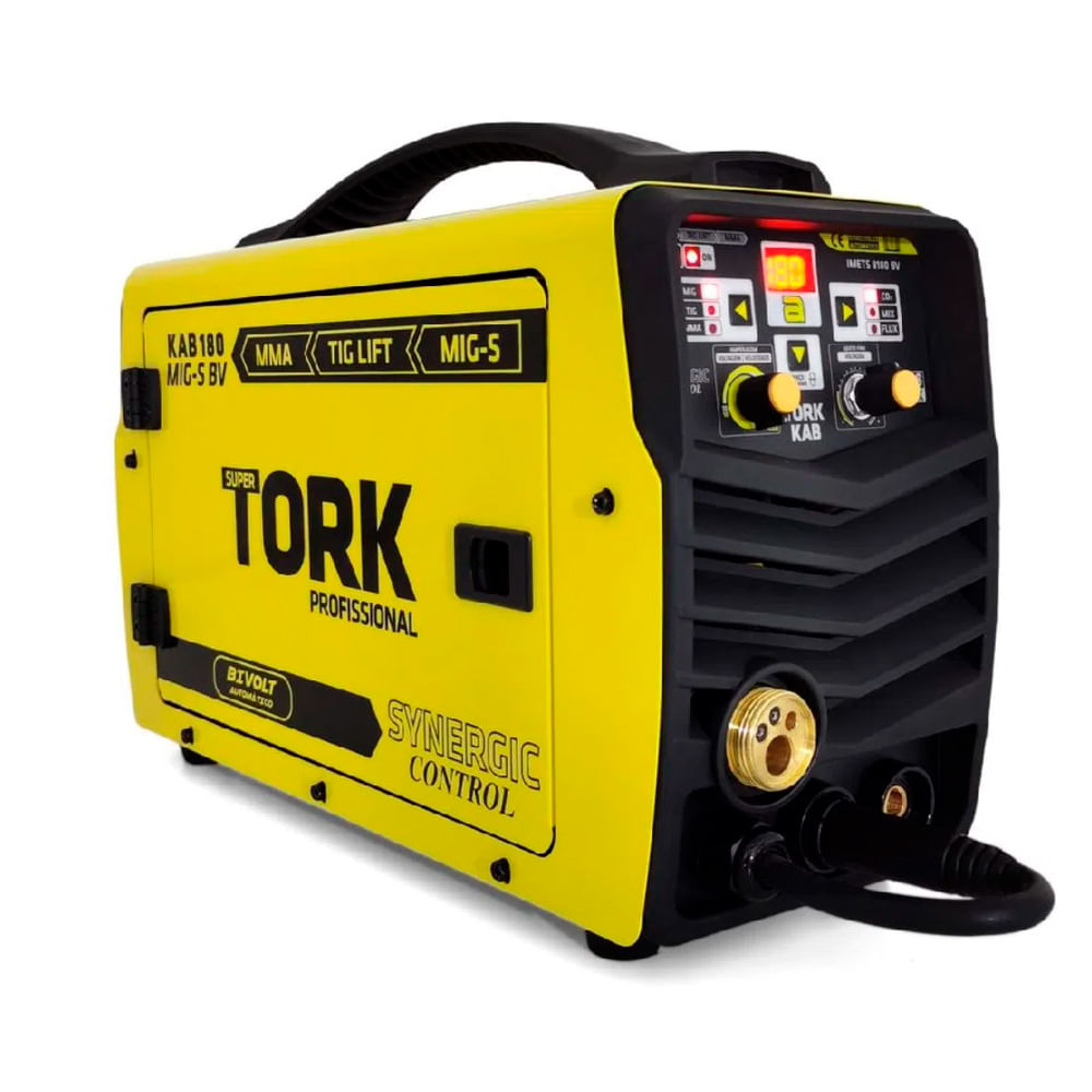 Super Tork Inversor Solda 180A MMA/MIG/TIG IMETS8180 BIVOLT - TORK - RN ...